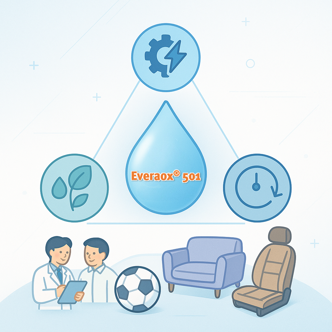 聚氨酯的穩定防線－Everaox 501 熱安定劑的創新科技 | Everlight Chemical